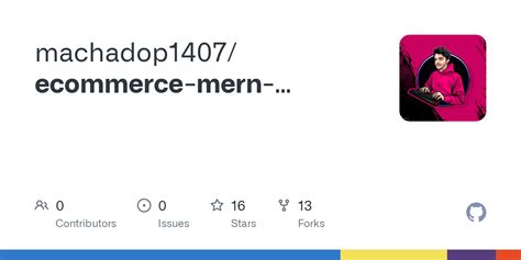 Github Machadop1407ecommerce Mern Tutorial