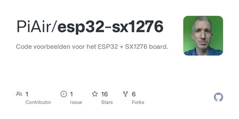 GitHub PiAir Esp Sx Code Voorbeelden Voor Het ESP SX Board