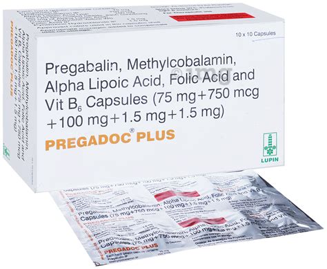 Buy Pregadoc Plus Capsule Online View Uses Review Price Compo