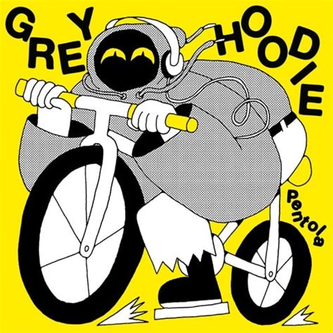 Grey Hoodie Pentola Foxy Lady Ascolta