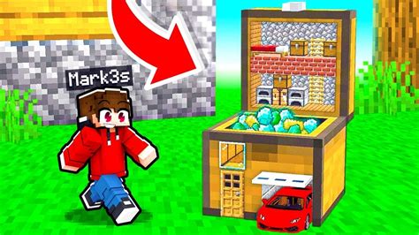 Ho Trovato Una Base Segreta Dentro Una Cassa In Minecraft Youtube