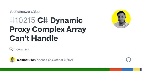 c dynamic proxy complex array can t handle · issue 10215