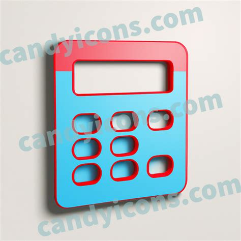 A Sleek Minimalist Calculator 3767 Candyicons