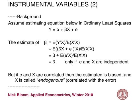 Ppt Applied Econometrics Lecture 1 Identification Powerpoint Presentation Id155612