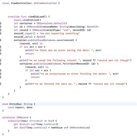 How Can I See Values Saved In Cloudkit Dashboard Stack Overflow