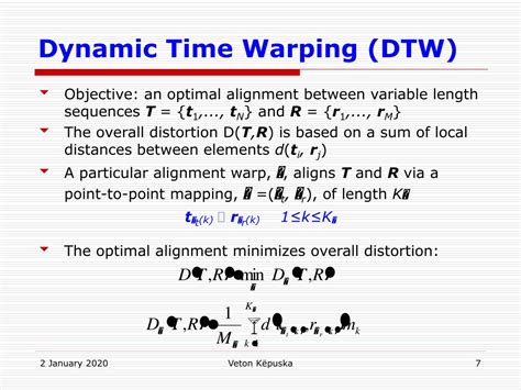 Ppt Dynamic Time Warping In Speech Recognition Theory And Algorithms Powerpoint Presentation