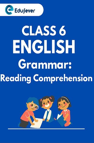 Cbse Class 6 English Grammar Reading Comprehension