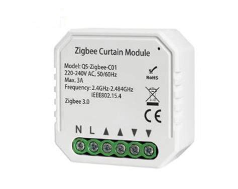 Aihomestyle Zigbee Smart Curtain Switch Module Zigbee Roller Shutter Switch Wholesale
