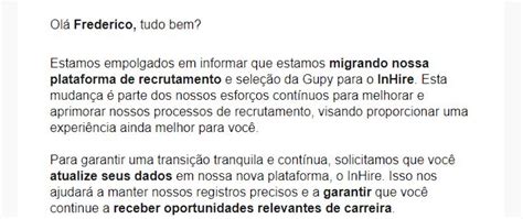 Recebi Esse Email De Uma Empresa Frederico Rook Chaves