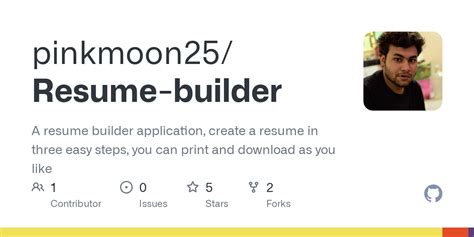 Github Pinkmoon25resume Builder A Resume Builder Application