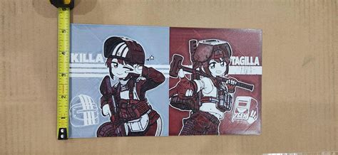 Killa And Tagilla Anime Poster 3d Printed Full Color Tarkov Gamer Wall Art Etsy