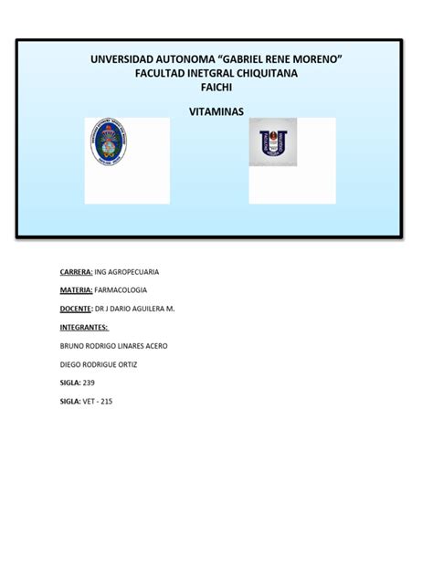 Clase 5 Vitaminas Descargar Gratis Pdf Vitamina Nutrición