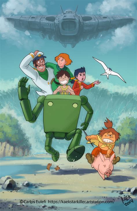 Future Boy Conan Wallpapers Wallpaper Cave