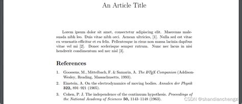 【记录】latex｜解决 Acm Reference Format 顺序不符合论文实际引用顺序的问题 Csdn博客