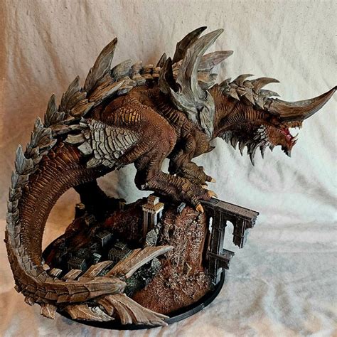 3d Print Of Titan Tarrasque By Andrewstcyr1