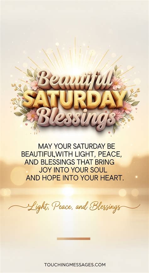 160 Happy Saturday Blessings Short Thankful Quotes Prayers Images