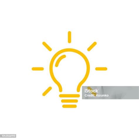 혁신 아이디어와 효과적인 생각 개념 솔루션 전구 아이콘입니다 솔루션 격리 된 기호 0명에 대한 스톡 벡터 아트 및 기타 이미지