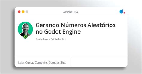 Gerando Números Aleatórios No Godot Engine