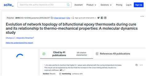 Evolution Of Network Topology Of Bifunctional Epoxy Thermosets During