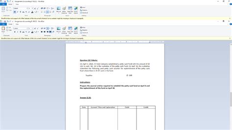 Solved 1 Assignment Accoubngt 100 Wordpad Home View Fic