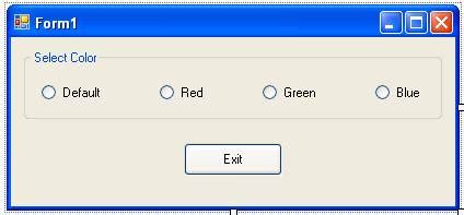 Radio Buttons