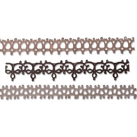 Tim Holtz Thinlits Die Cutting Set By Sizzix Crochet Set 2 Art By Jenny Online Shop