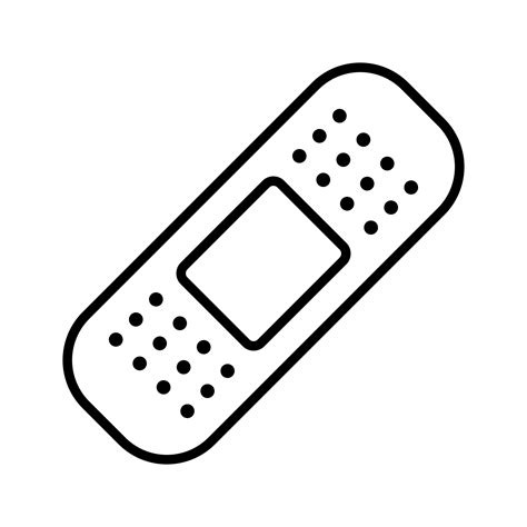 Bandage Outline Icon 1511632 Vector Art At Vecteezy