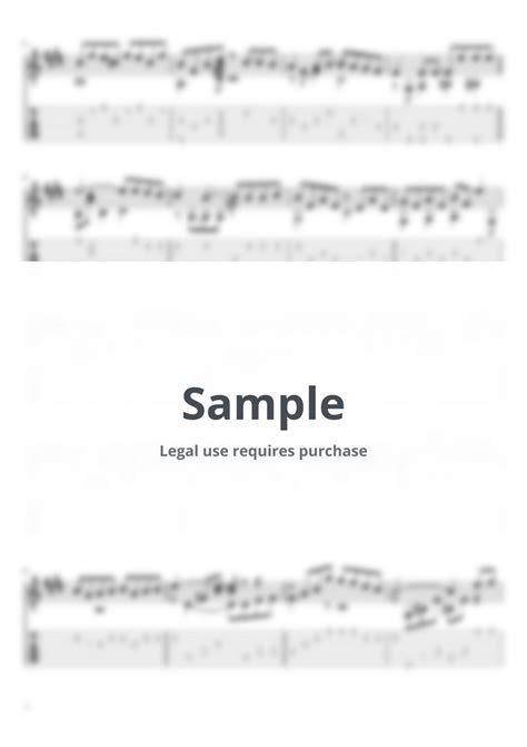 찬송가 그 크신 하나님의 사랑 기타독주 셔플리듬 Tab 1 Pent By 리클래식