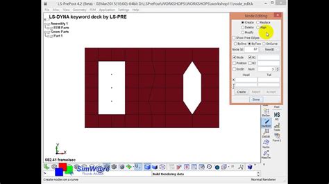 Ls Prepost Workshop11 Create Align And Replace Nodes Youtube