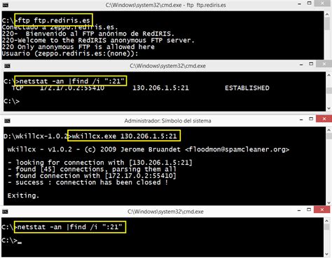 windows eliminar conexiones activas tcp sysadmit