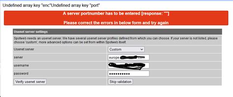 undefined array key enc undefined array key port · issue 832