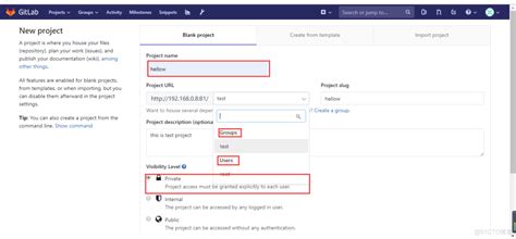 Gitlab创建项目及分支 51cto博客 Gitlab创建分支