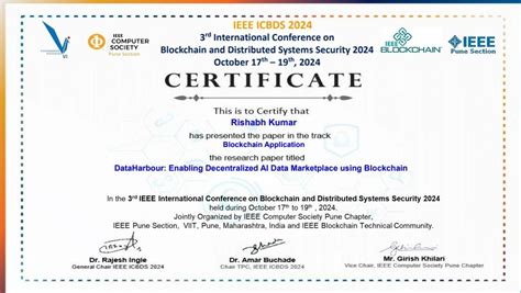 Rishabh Kumar On Linkedin Blockchain Ai Datascience Research Innovation Datamarketplace