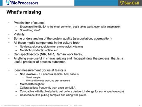 Seth Rodgers High Throughput Cell Culture Platform For Bioprocess Optimization Ppt