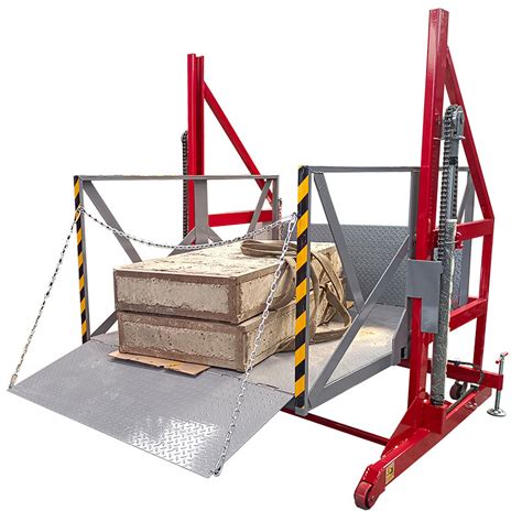 1 2tons Loadingand Unloading Lifting Platform For Container Mobile