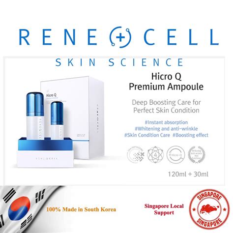 Renecell Hicro Q Premium Ampoule The Original Authentic Charis