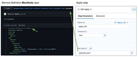 deploy manifests separately using apply step harness developer hub