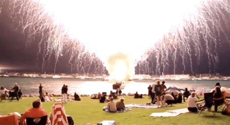 San Diego Fireworks Explosion Video