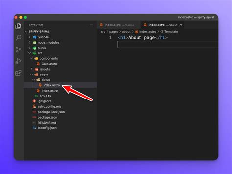 astro components layouts and pages how to code