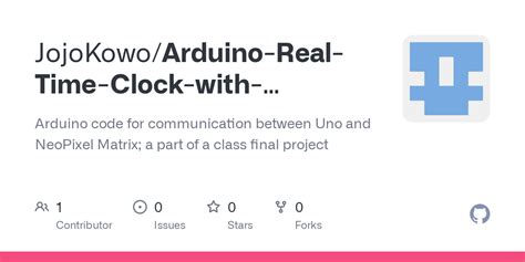 GitHub JojoKowo Arduino Real Time Clock With NeoPixel Matrix Arduino