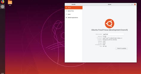 Linux U Ubuntu 2004 Lts Focal Fossa Desktop Guide