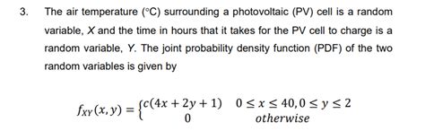 Solved B Determine The Correlation Coefficient For X And Y Chegg Com