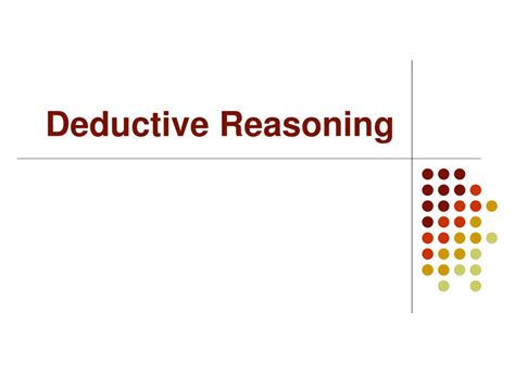 PPT Mastering Deductive Reasoning Symbolic Notations Logic Laws PowerPoint Presentation
