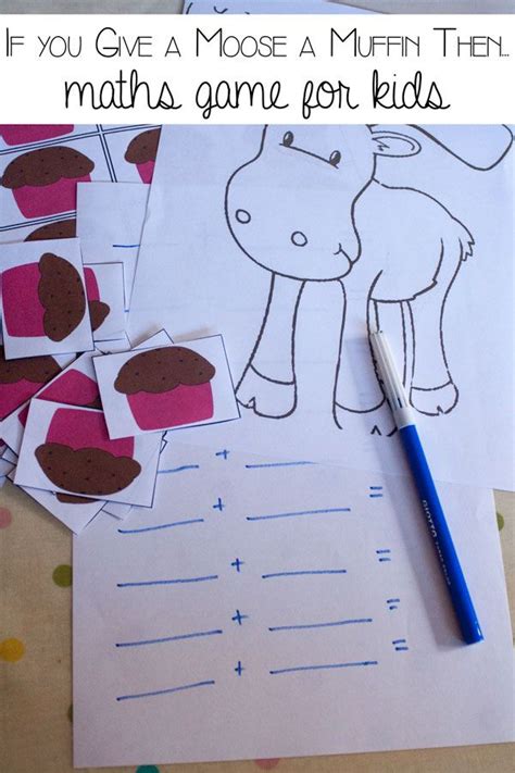Muffin Math Game Math Activities Preschool Math Games Elementary Games