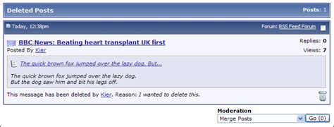 VBulletin Running VBulletin Community Forum