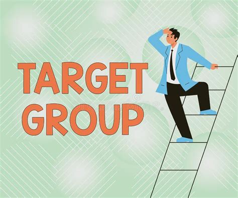 Conceptual Caption Target Group Business Showcase Particular Showing That An Advertisement