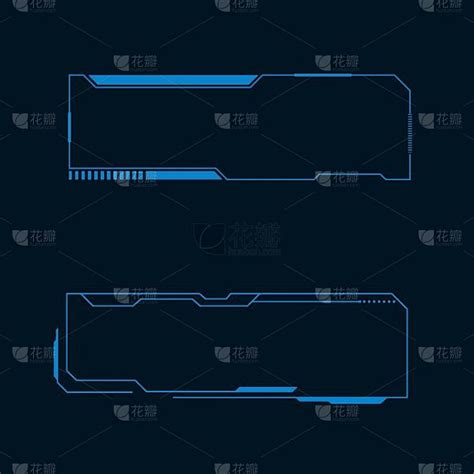未来的用户界面插图素材 花瓣网
