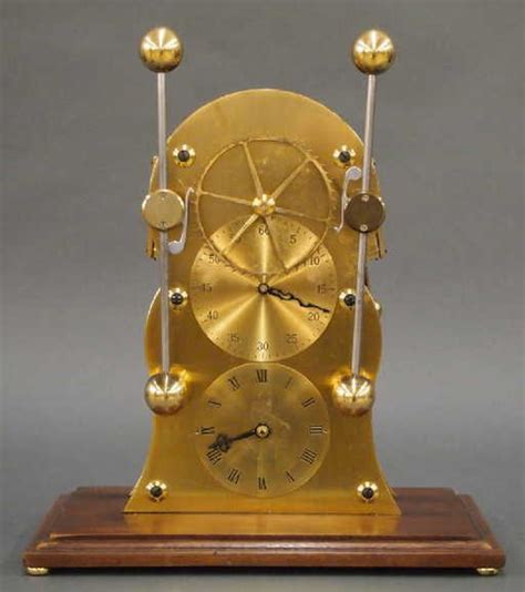 E Dent And Co Timepiece With Grasshopper Escapement