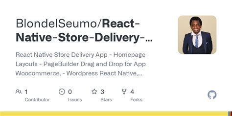 GitHub BlondelSeumo React Native Store Delivery App React Native Store Delivery App