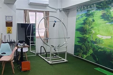 부산 동래구 트랙맨골프스튜디오 전문레슨장비 프로스윙머신 설치